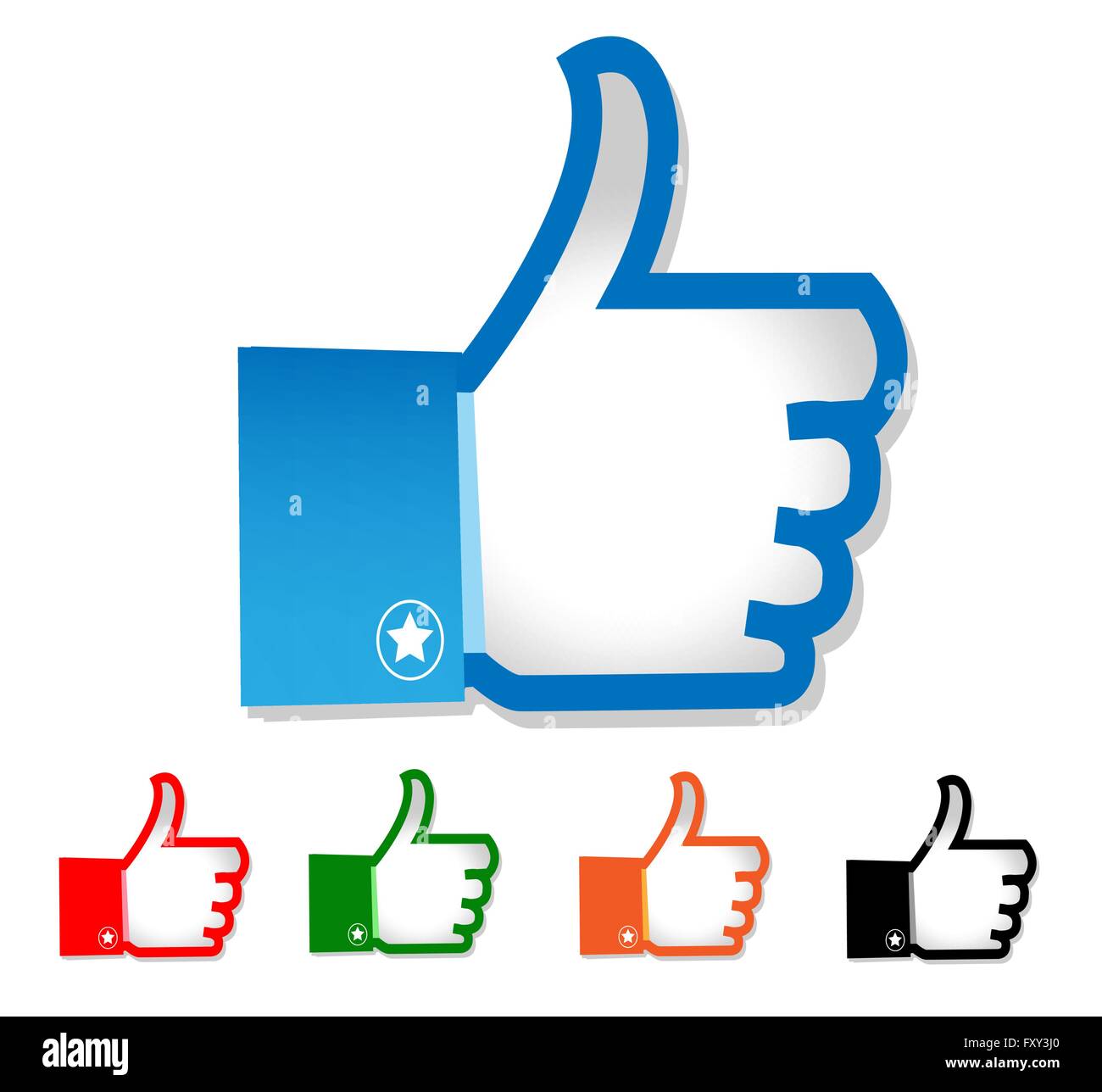 I Like icon Stock Vector Image & Art - Alamy