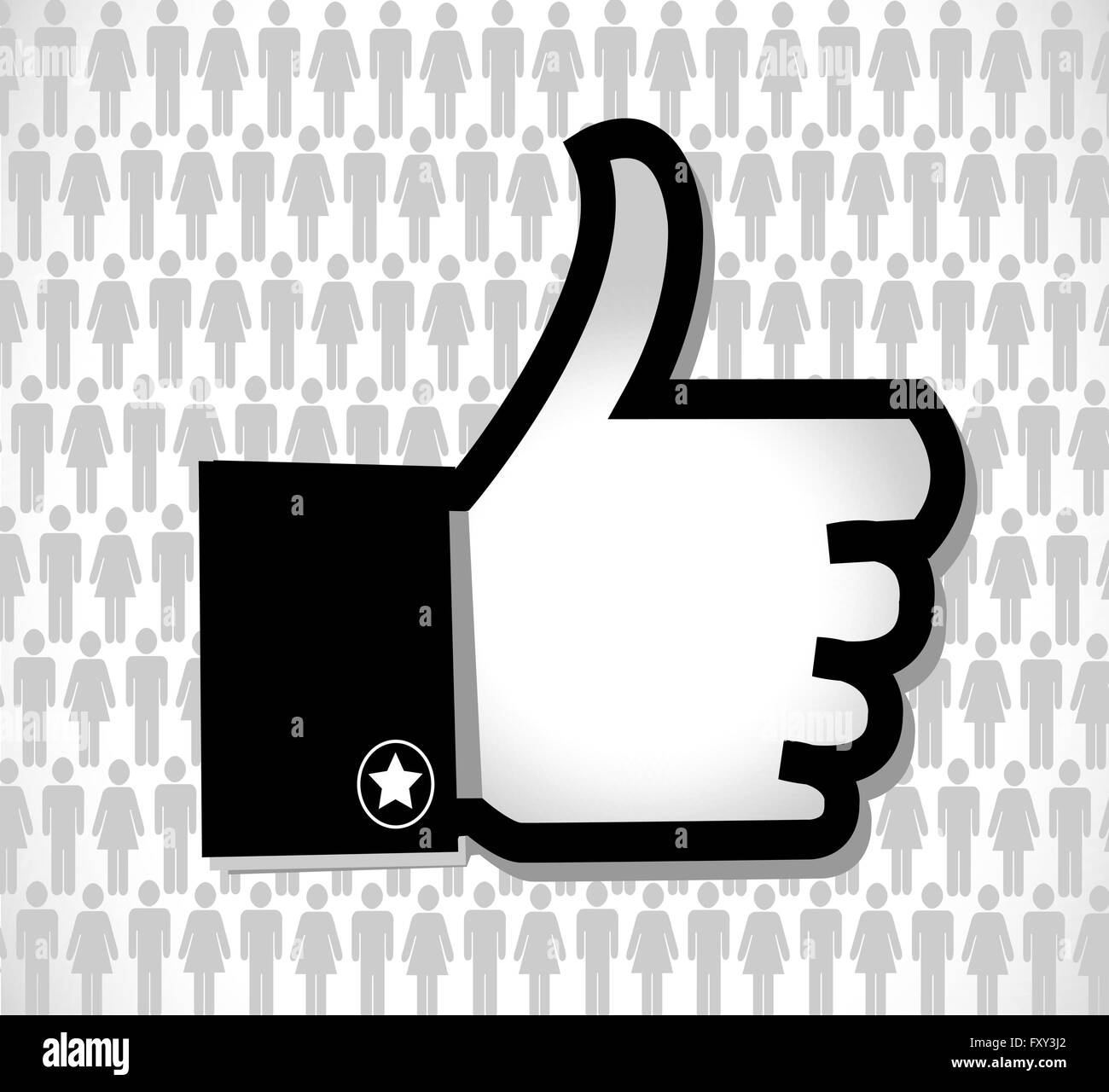 White star like flower Stock Vector Images - Alamy