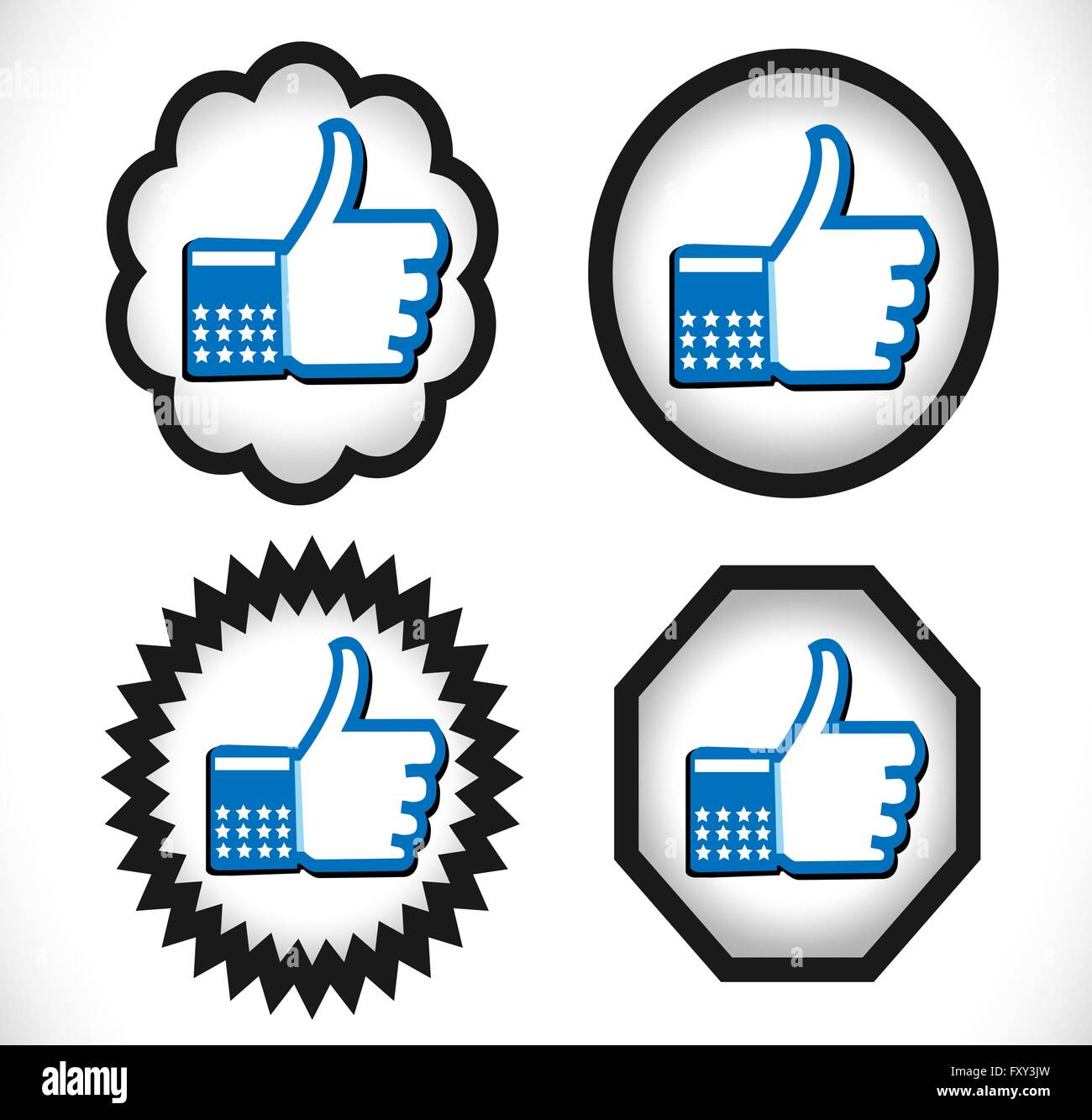 I Like icon Stock Vector Image & Art - Alamy