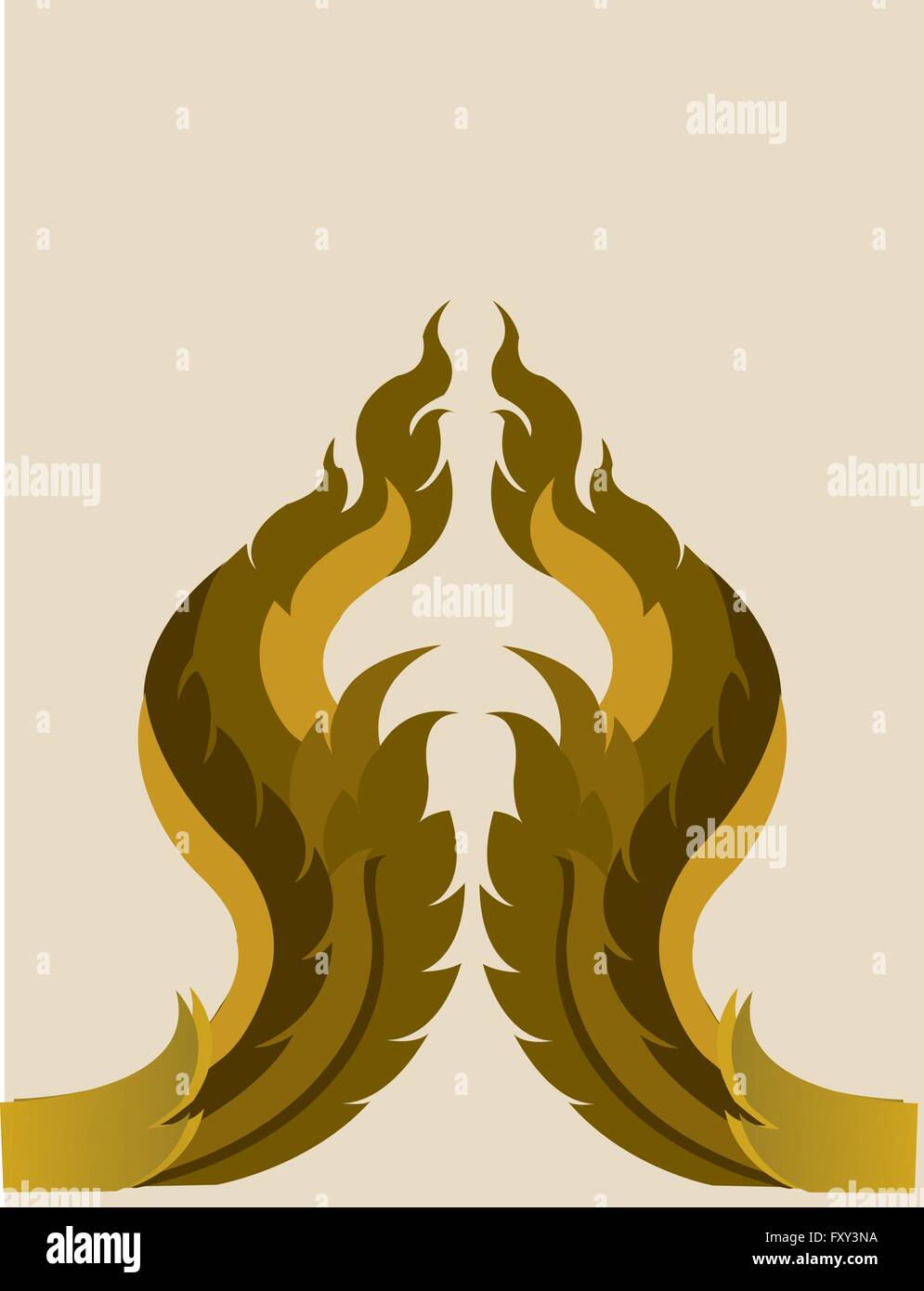 Thai Arts line design Stock Vector Image & Art - Alamy