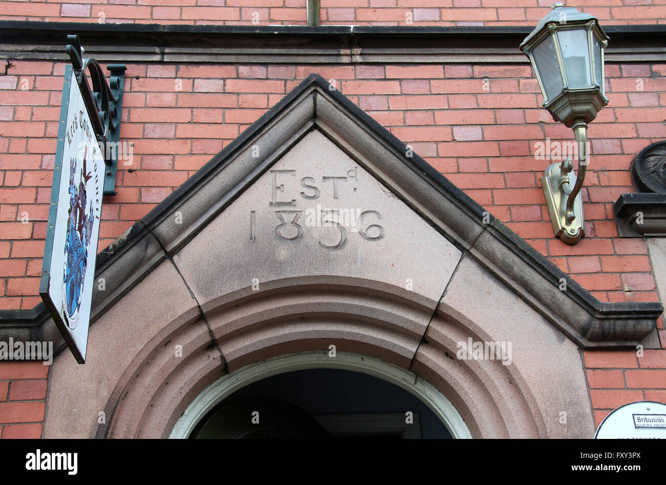 Britannia Building Society Sign High Resolution Stock Photography and ...