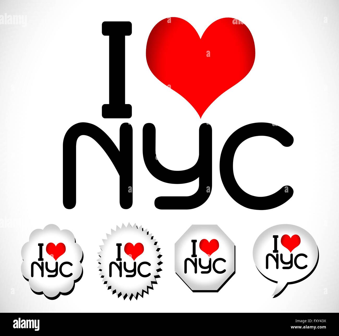 I Love USA i love new york and i love Stock Vector Image & Art - Alamy