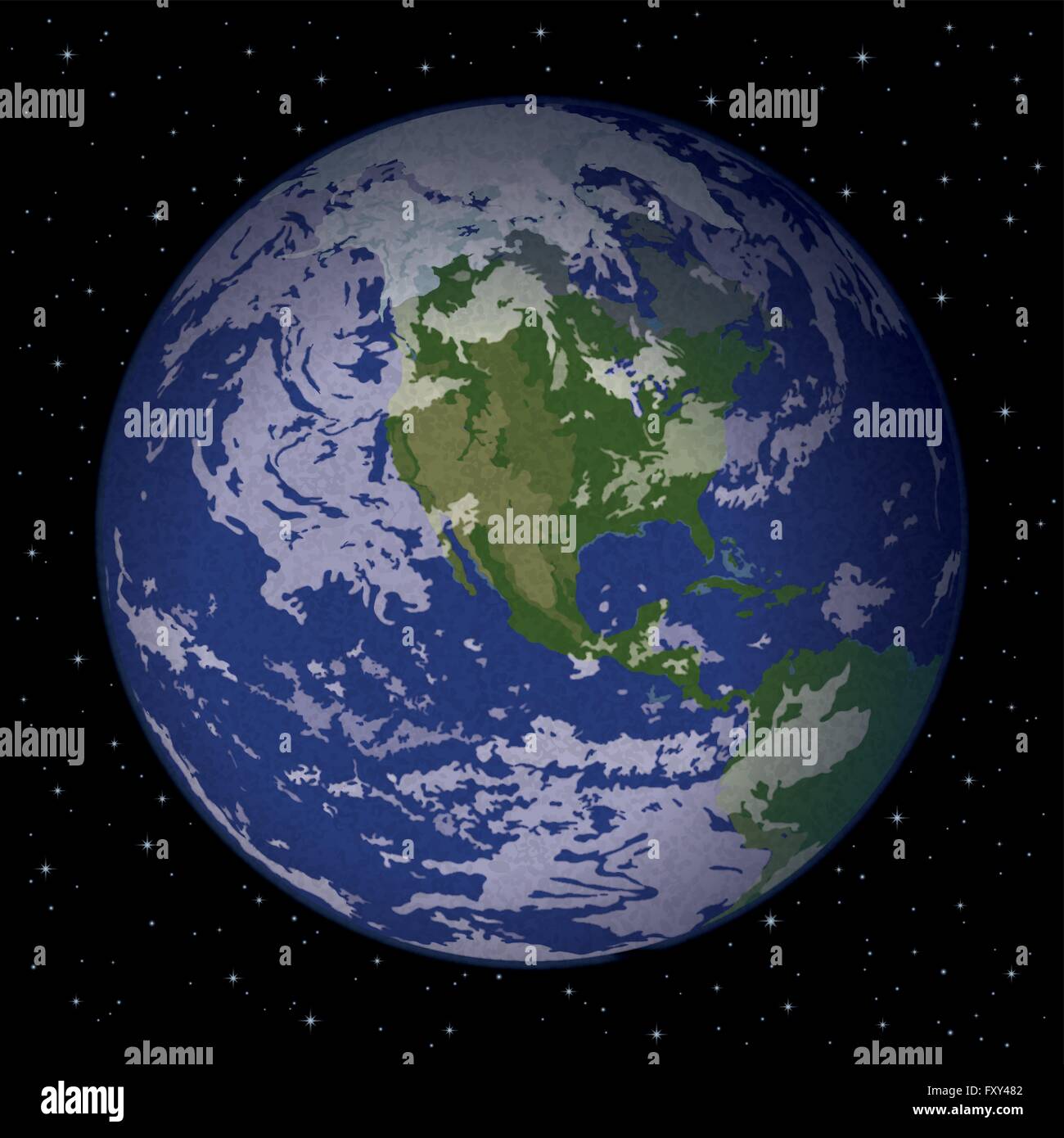 Transparent earth globe in black Stock Vector Images - Alamy