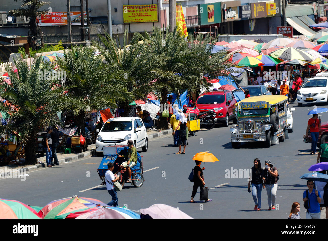 PEDAL TRIKE & PEDESTRIANS & JEEF BUS BACLARAN MANILA PHILIPPINES 05 May ...