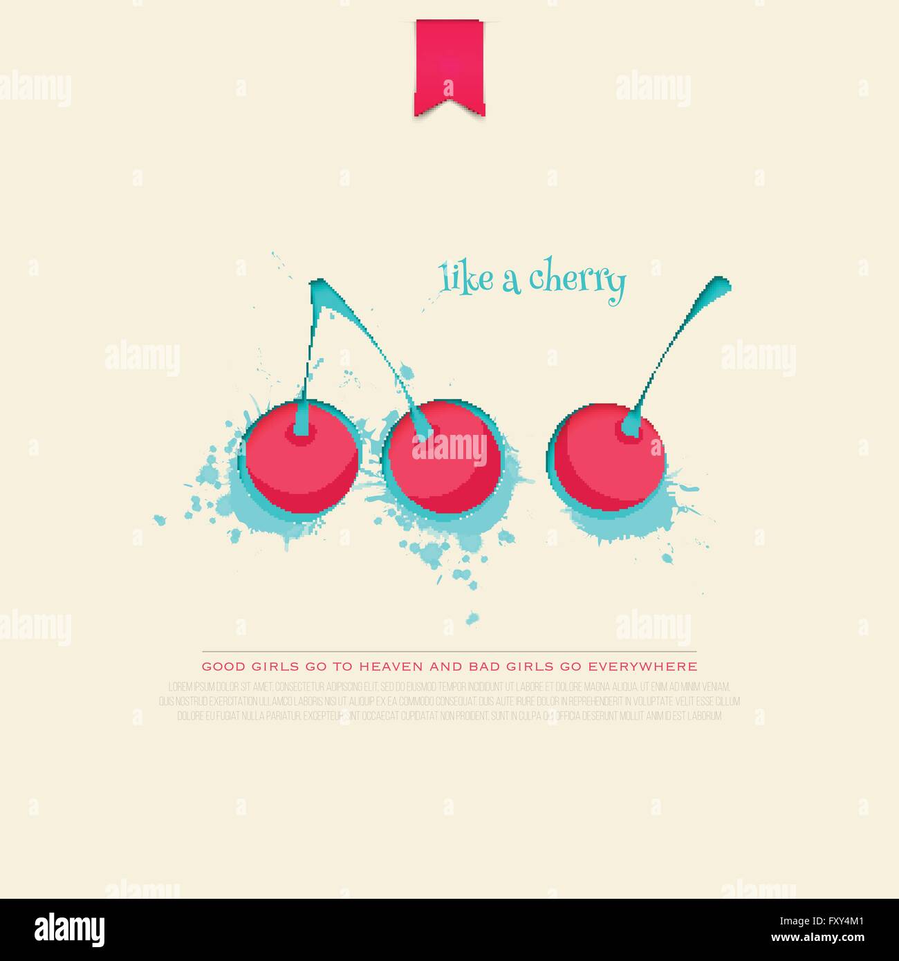 Bra illustration isolated Stock Vector Images - Alamy