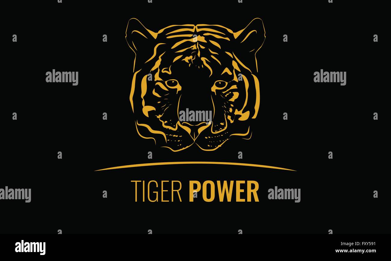 Vintage Tiger Logo