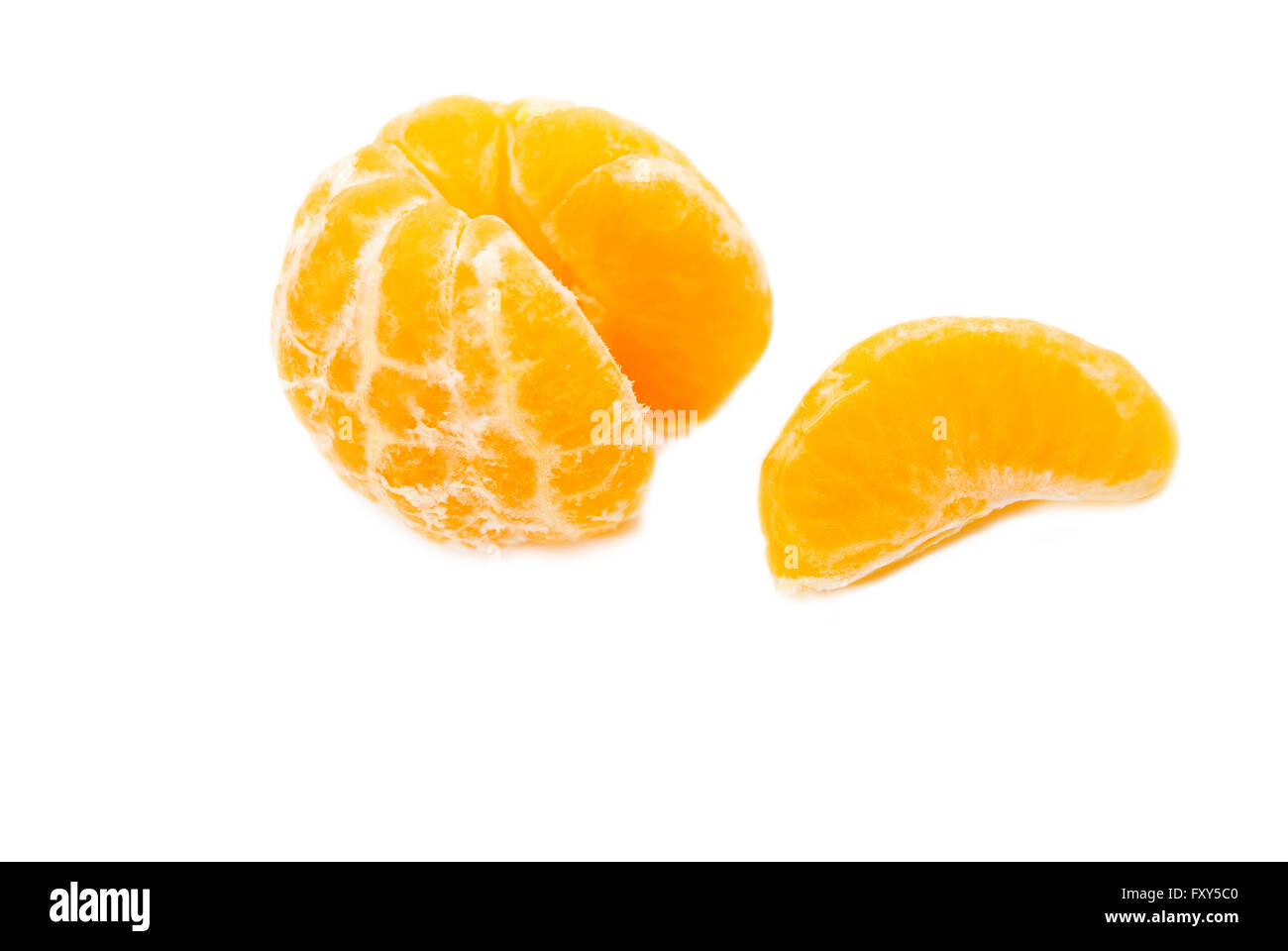Peeling orange Cut Out Stock Images & Pictures - Alamy