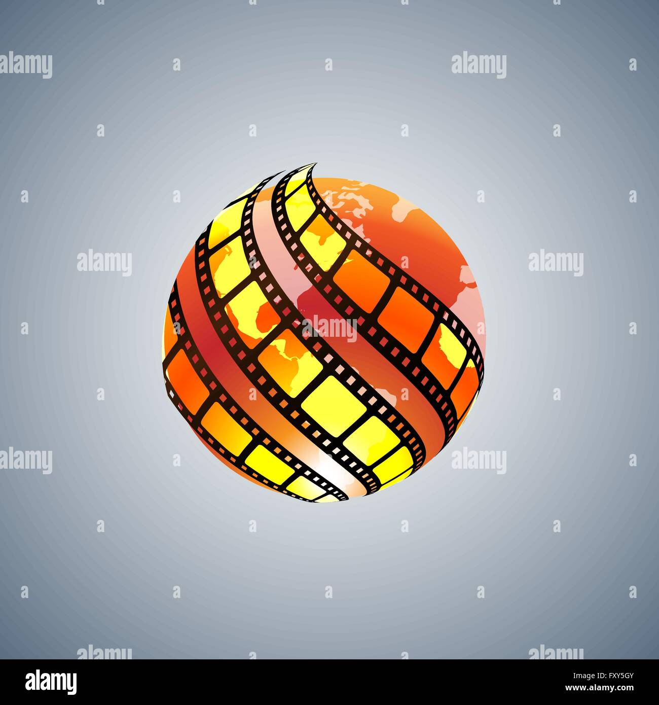 Globe lane Stock Vector Images - Alamy