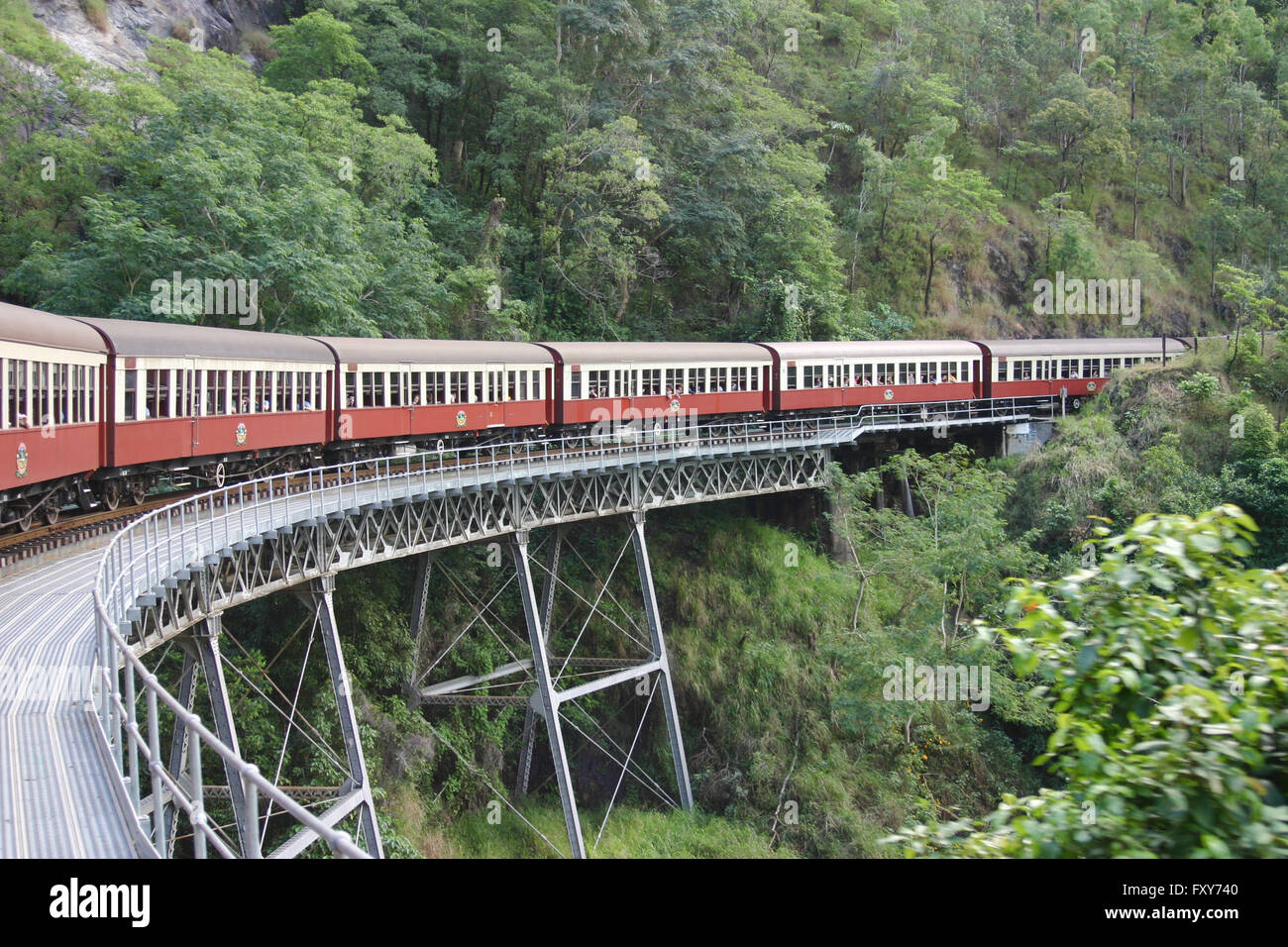 Train in forest Stock Photo - Alamy
