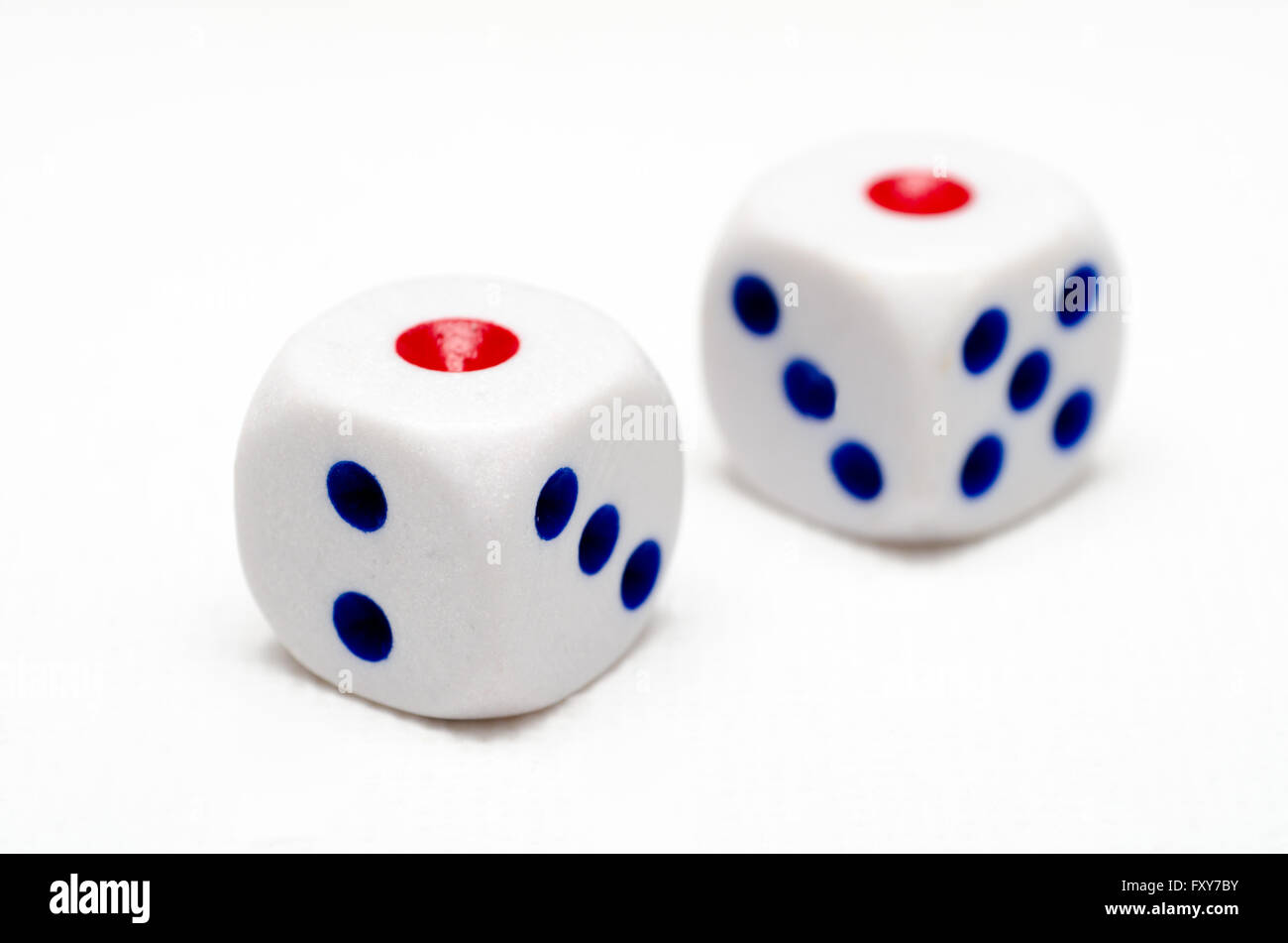 Dice throw two hi-res stock photography and images - Alamy
