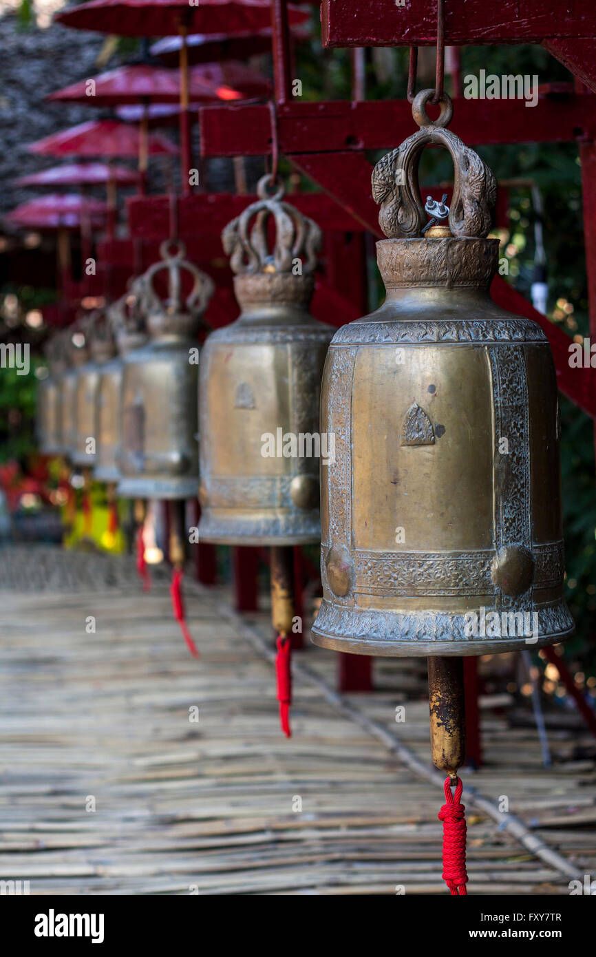 Temple bells hi-res stock photography and images - Alamy