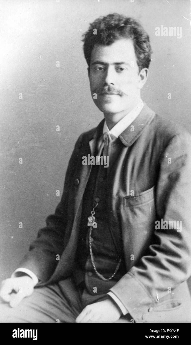 Gustav Mahler 1860 1911 High Resolution Stock Photography and Images ...