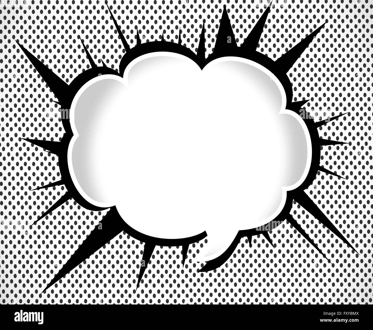 Speech Bubble Pop Art Stock Vector Image & Art - Alamy