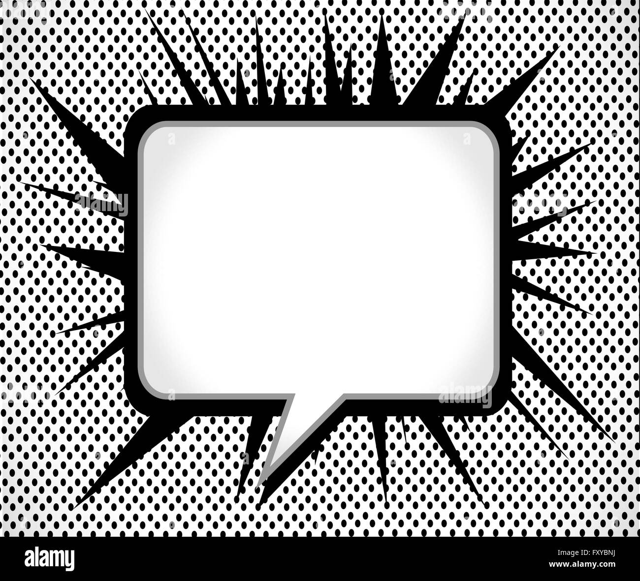 Speech Bubble Pop Art Stock Vector Image & Art - Alamy