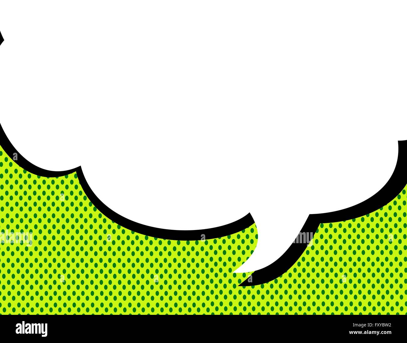 Speech Bubble Pop Art Stock Vector Image & Art - Alamy