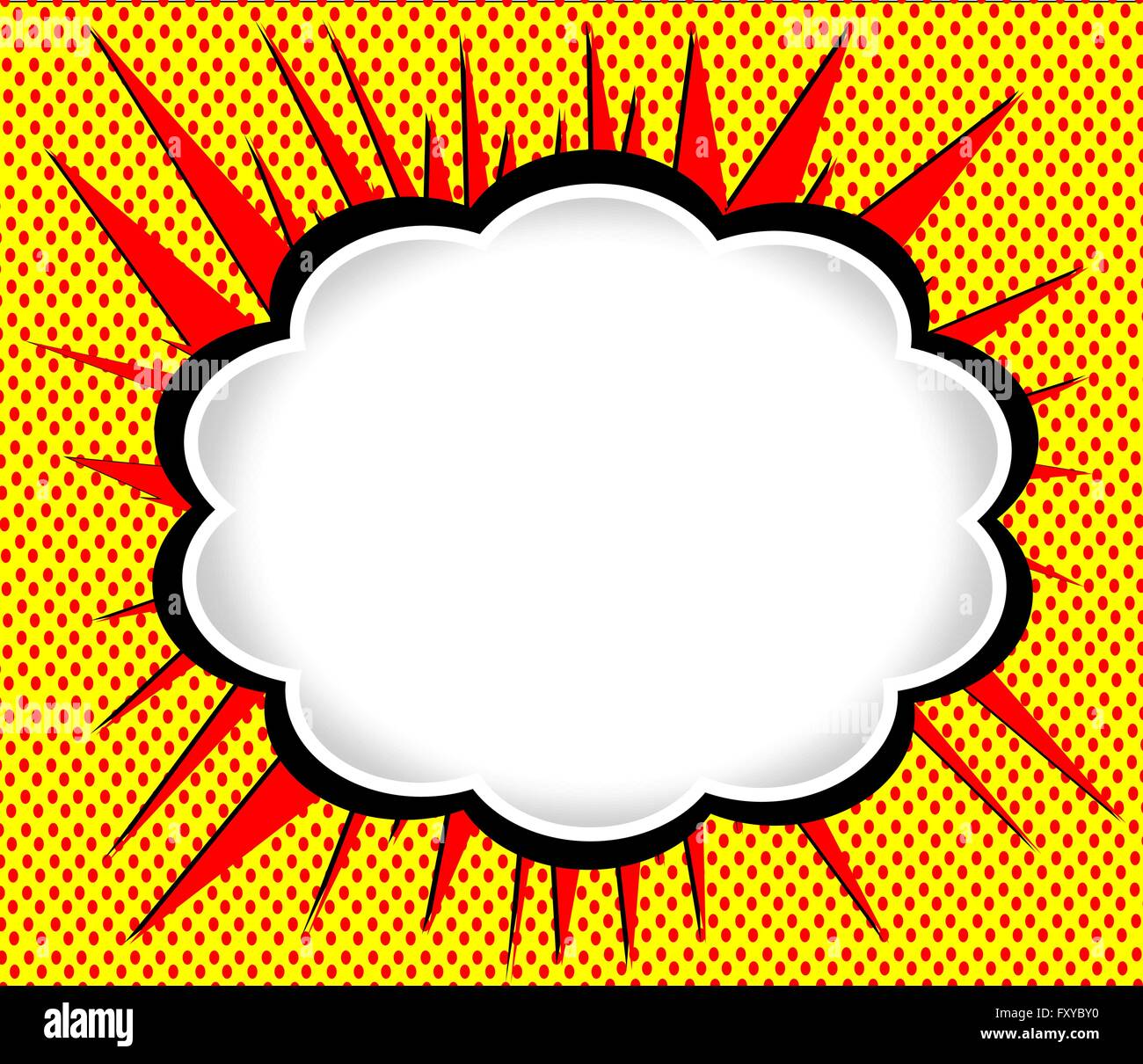 Speech Bubble Pop Art Stock Vector Image & Art - Alamy