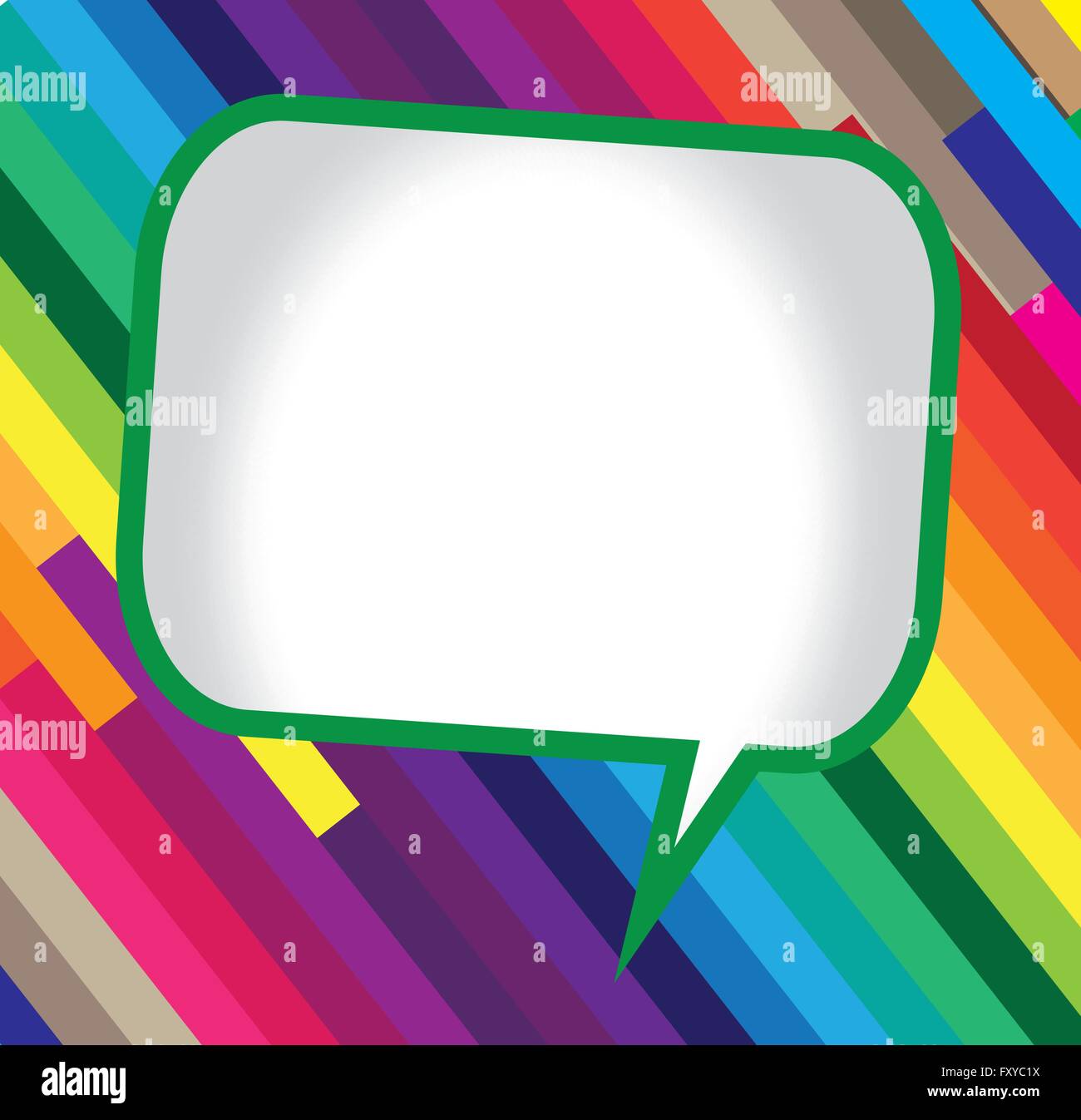 Speech Bubble Pop Art Stock Vector Image & Art - Alamy
