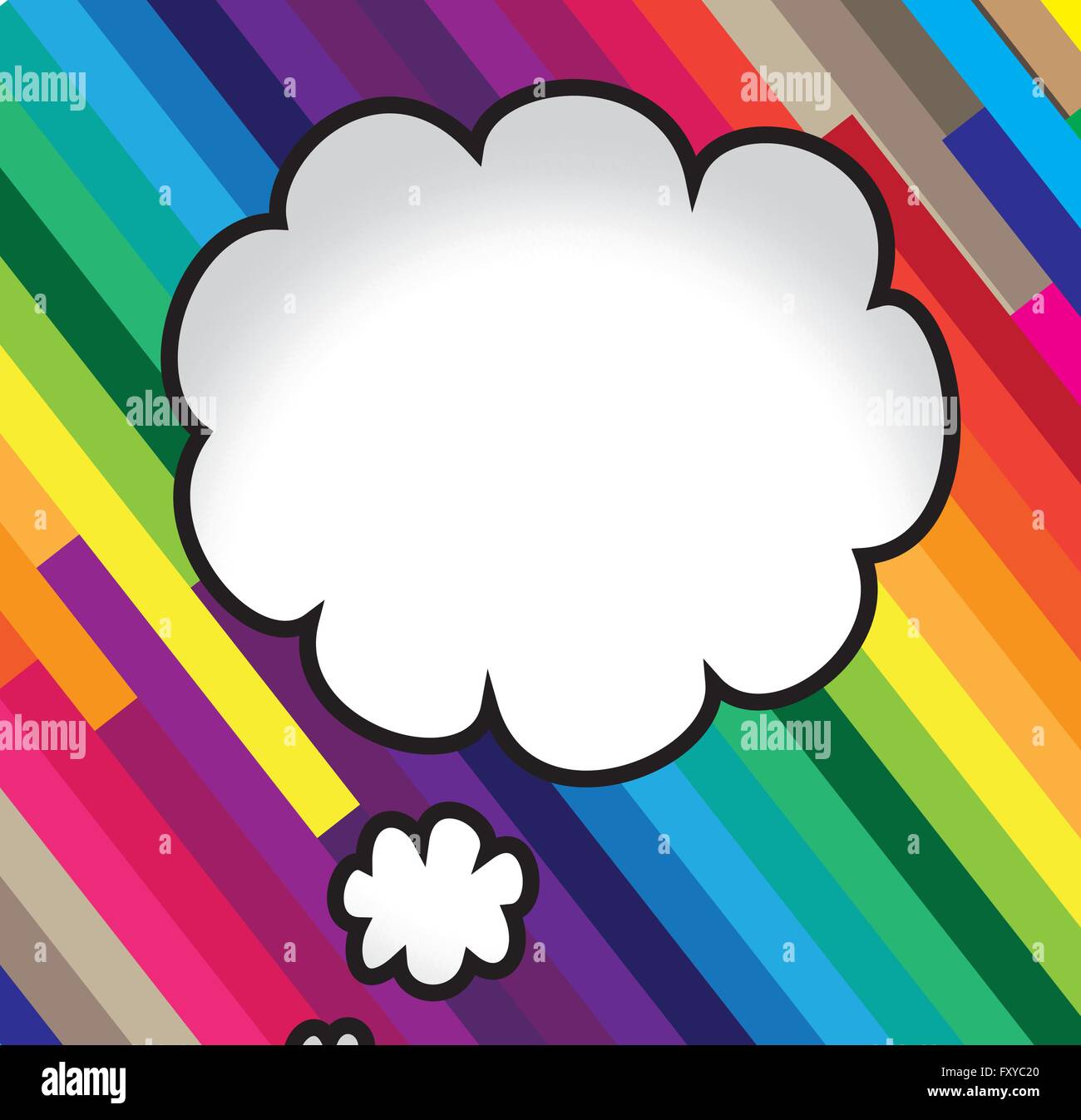 Speech Bubble Pop Art Stock Vector Image & Art - Alamy