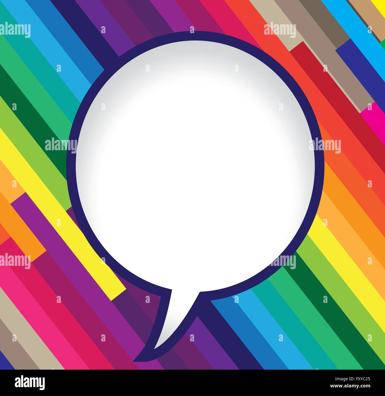 Speech Bubble Pop Art Stock Vector Image & Art - Alamy