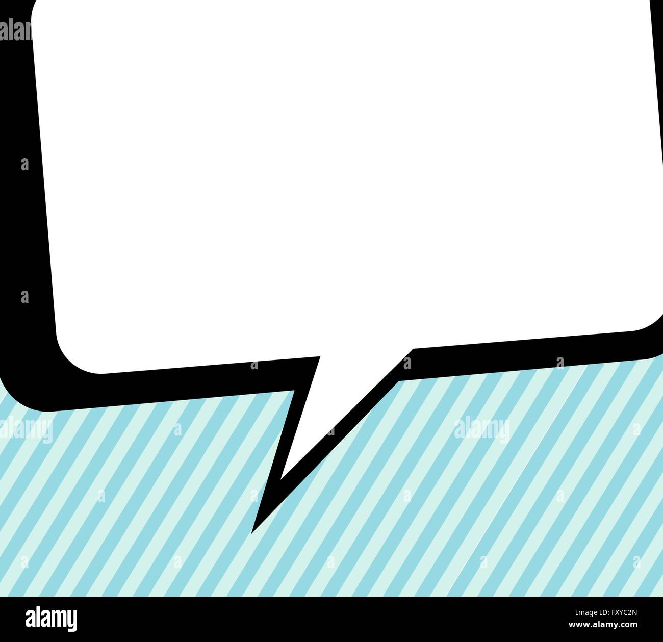 Speech Bubble Pop Art Stock Vector Image & Art - Alamy