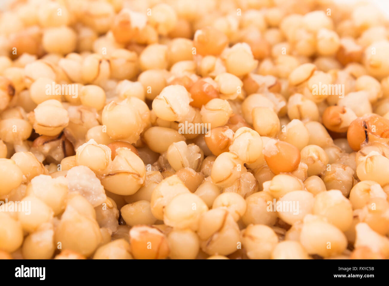 Cooked wheat in grain close up Stock Photo - Alamy