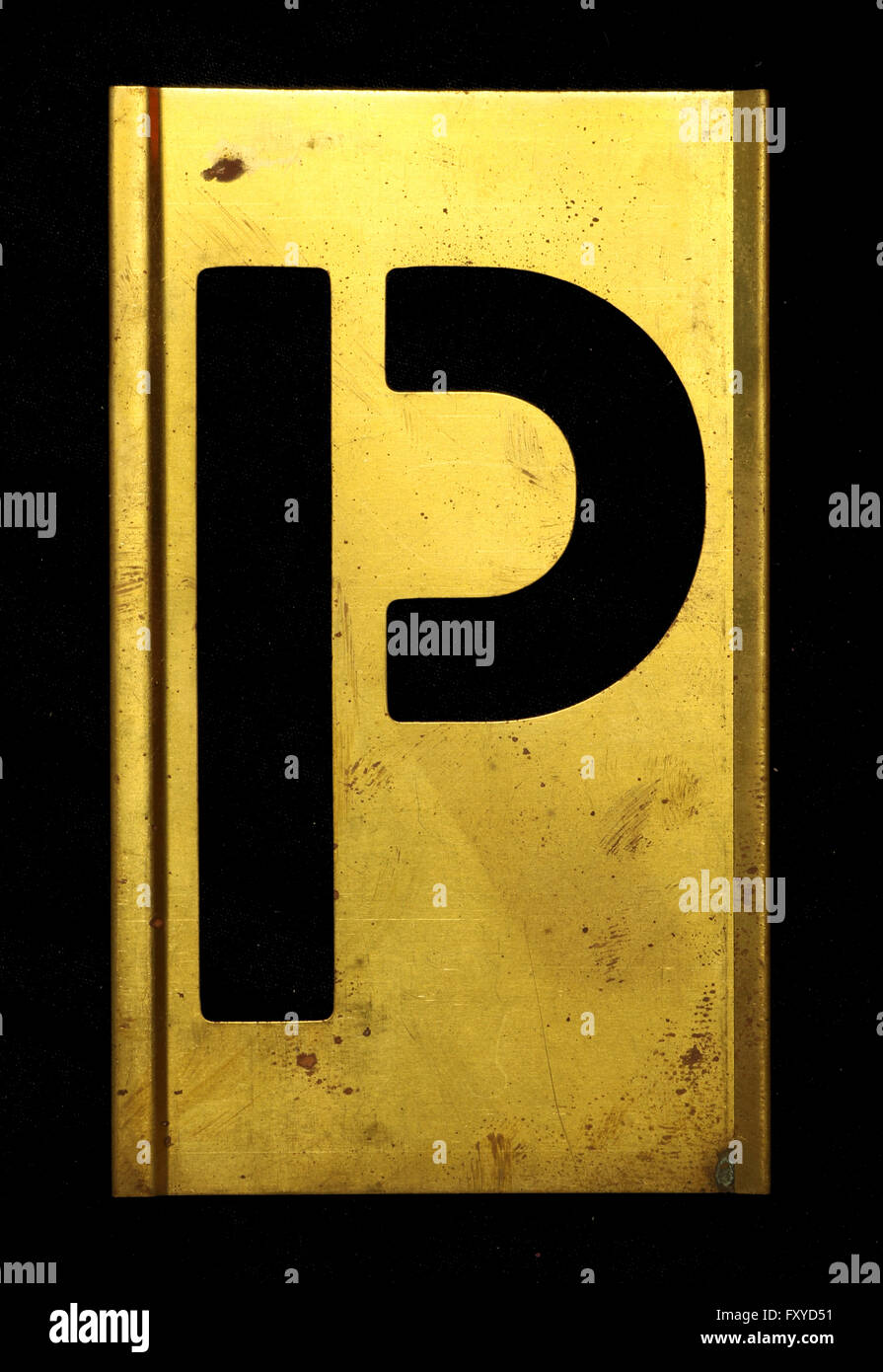 Stencil Military Stencil P Stock Photo - Alamy