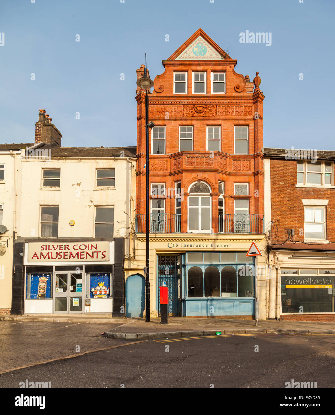 The Liberal Club. Built in 1892 shows a fine red brick and terracotta ...