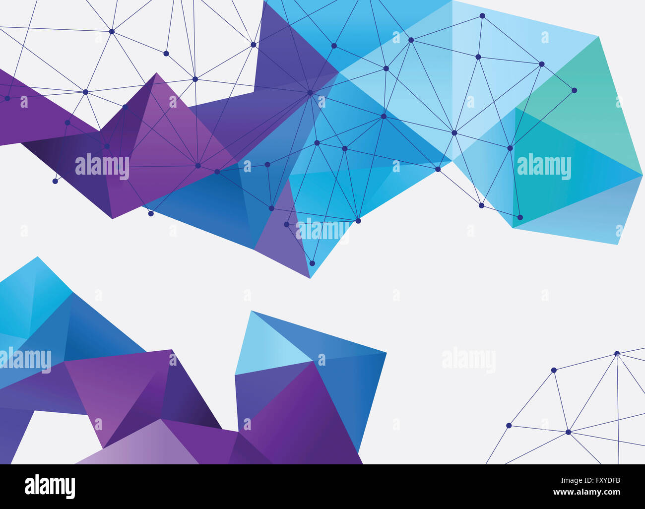 Abstract patterns of mesh and polygons Stock Photo - Alamy