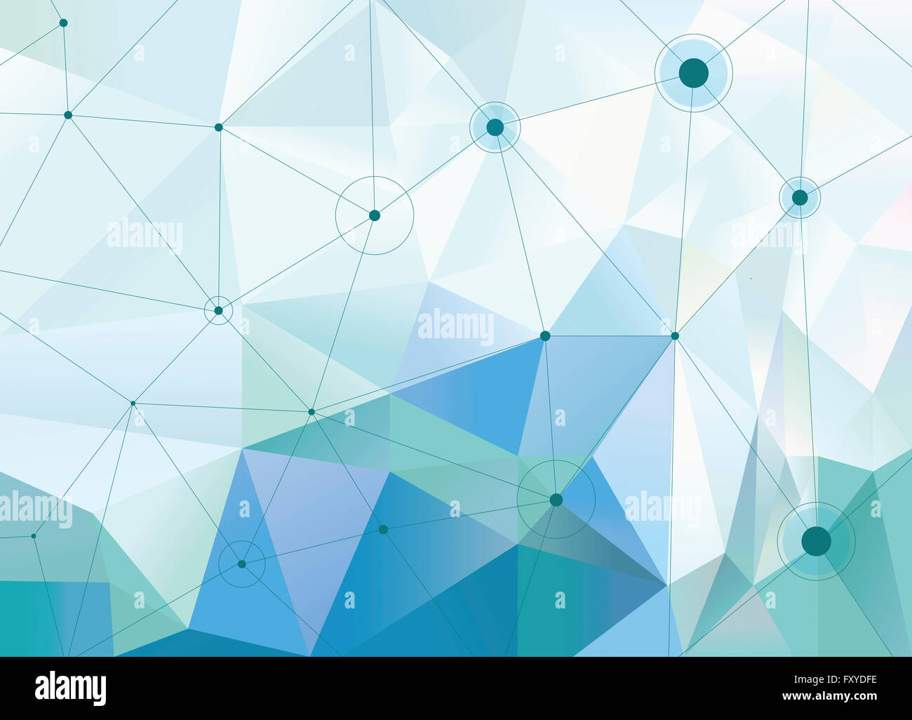 Abstract polygons and mesh Stock Photo - Alamy