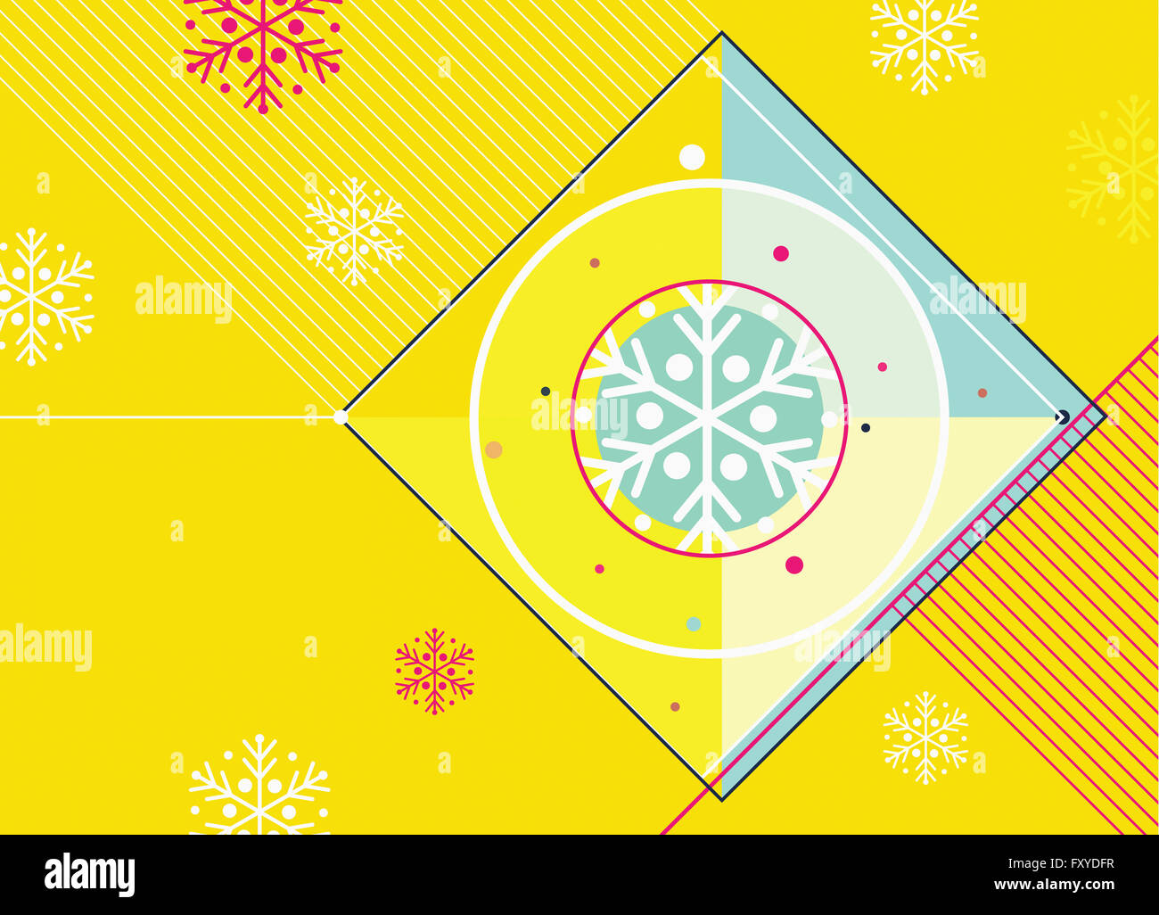 Abstract patterns of snow crystals and diamonds Stock Photo - Alamy