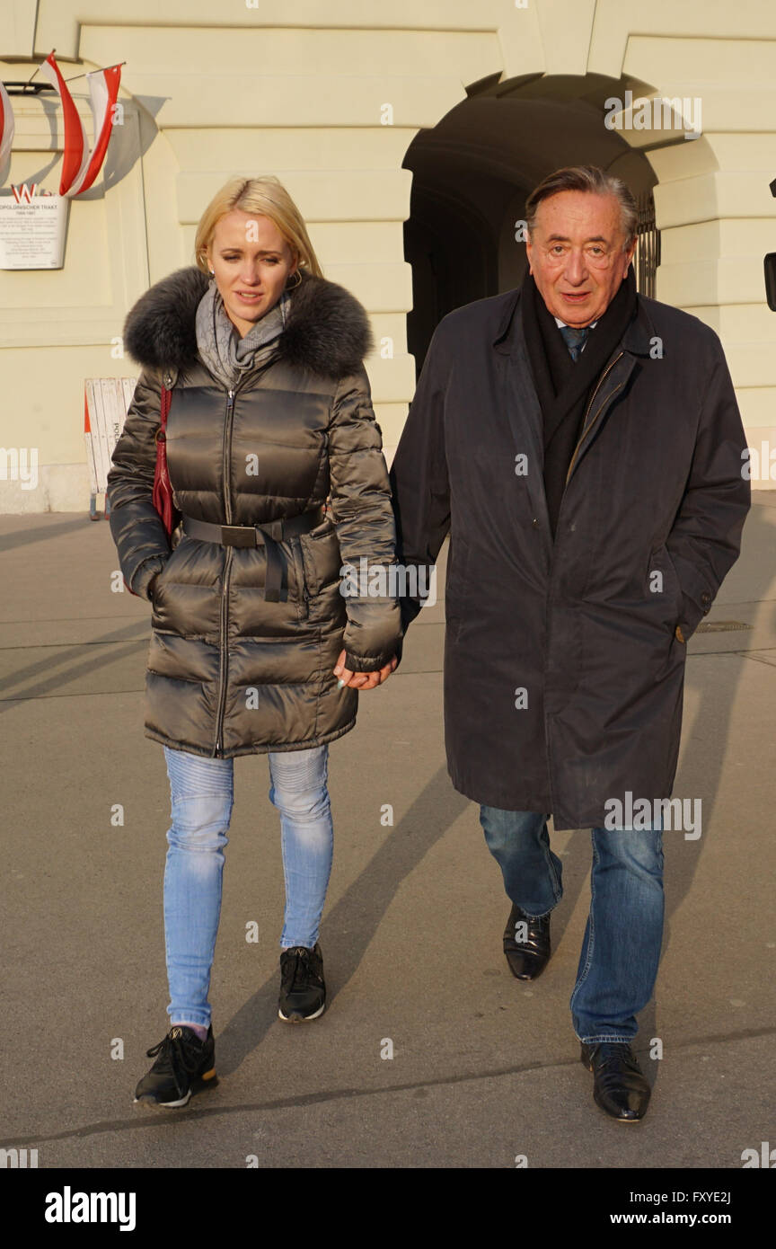 Richard and Cathy Lugner make election campaign in Vienna Featuring ...