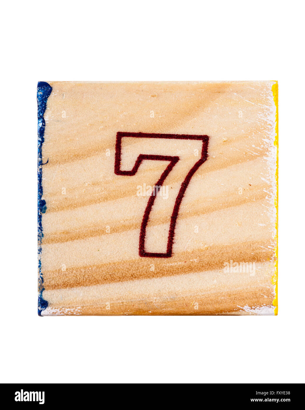 Cut out number 7 High Resolution Stock Photography and Images - Alamy