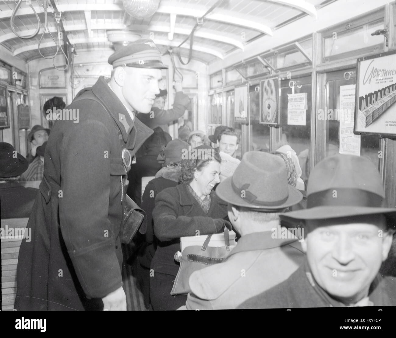 Trams 1950s hi-res stock photography and images - Alamy