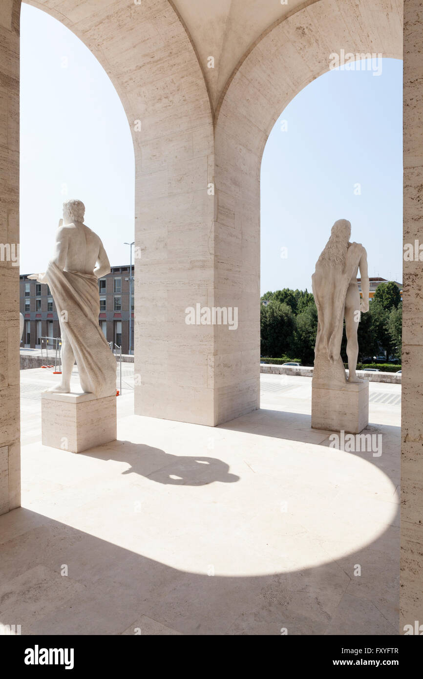 Mussolini rome headquarters hi-res stock photography and images - Alamy