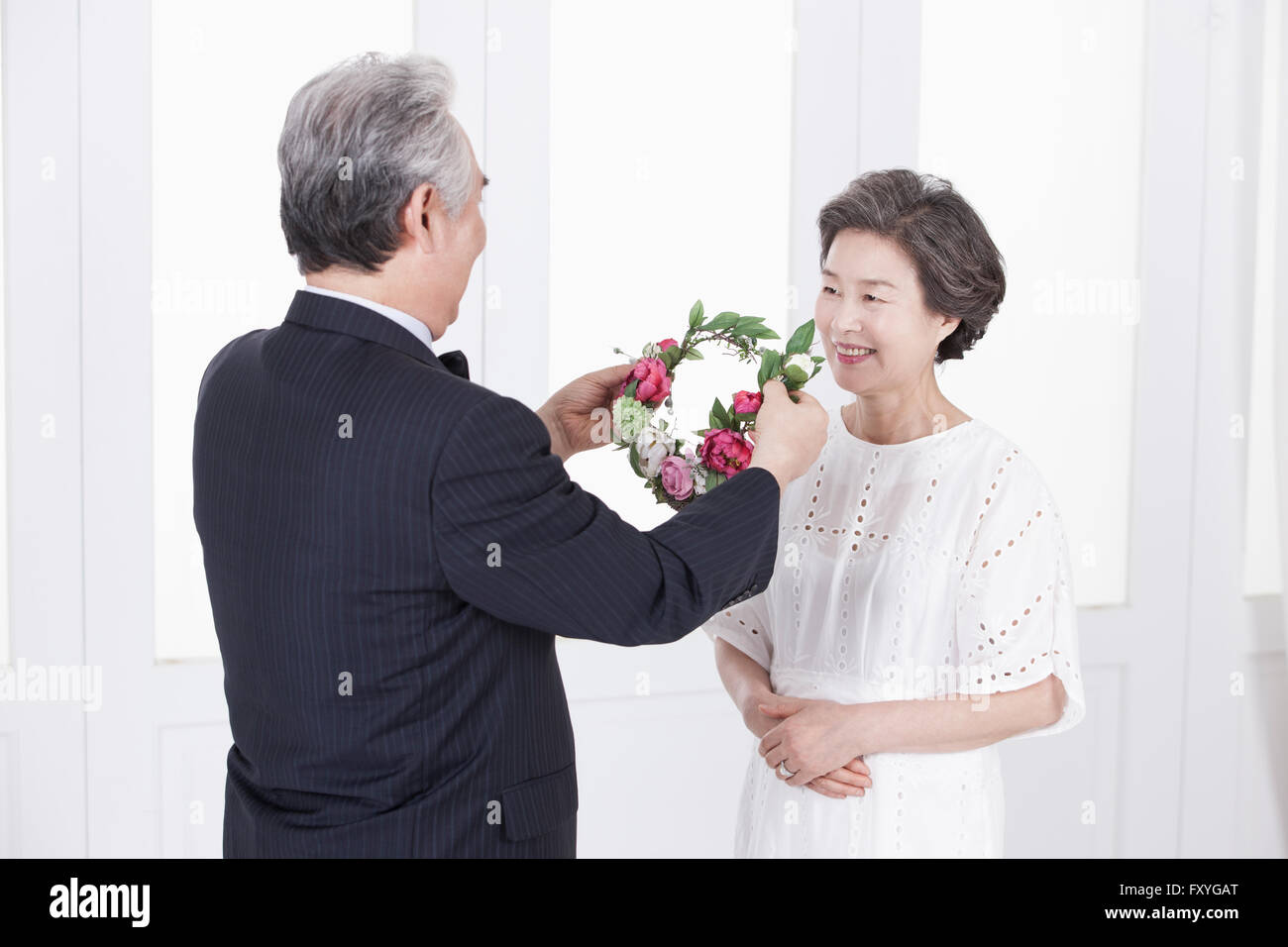 Man holding crown hi-res stock photography and images - Alamy