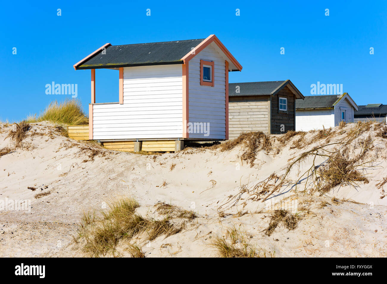 Seaside bathing house hi-res stock photography and images - Alamy