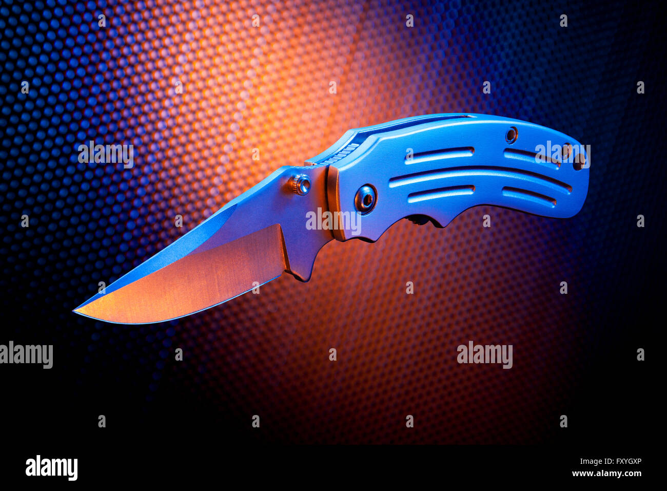 Knife, flick knife Stock Photo - Alamy