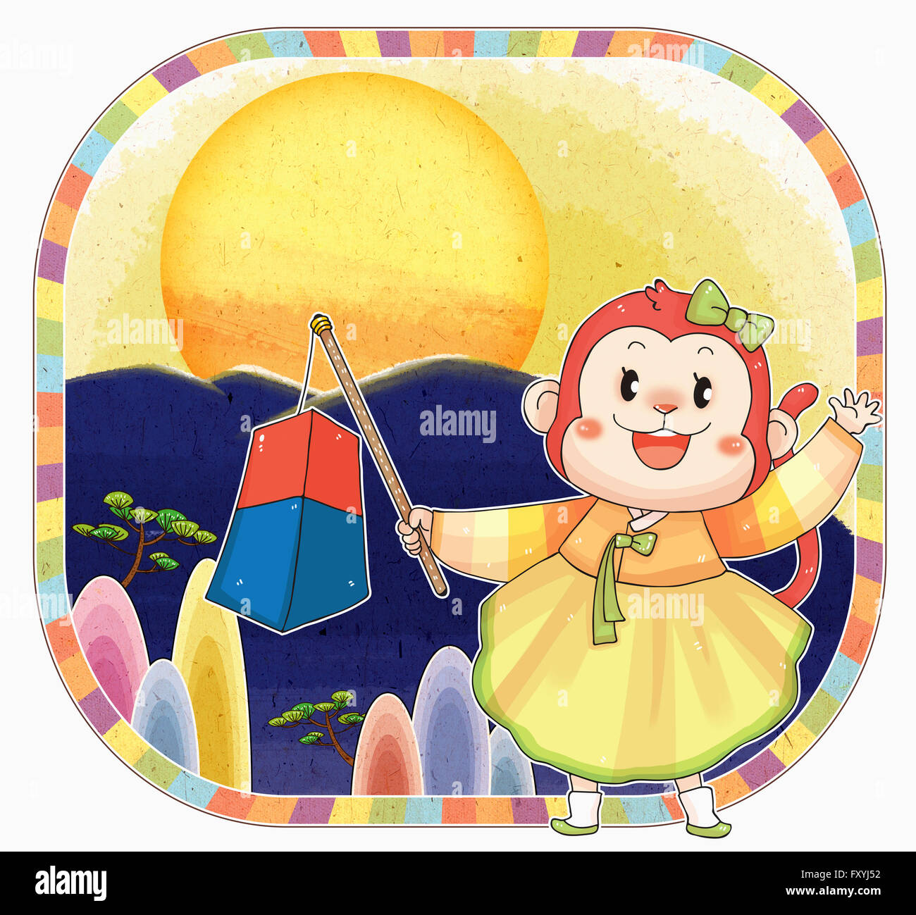 Traditional korean holiday psd hi-res stock photography and images - Alamy
