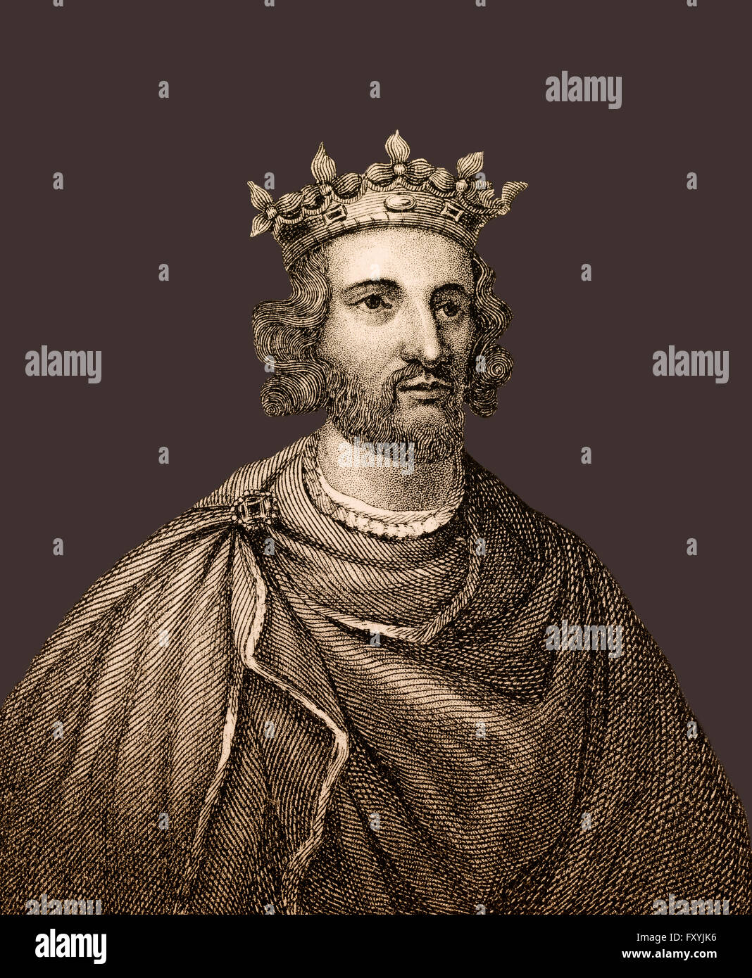 Henry iii portrait england hi-res stock photography and images - Alamy