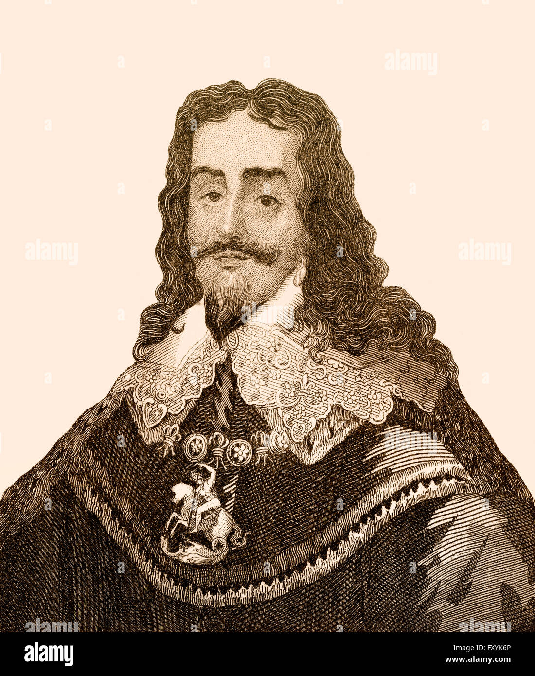 Charles i kings head hi-res stock photography and images - Alamy