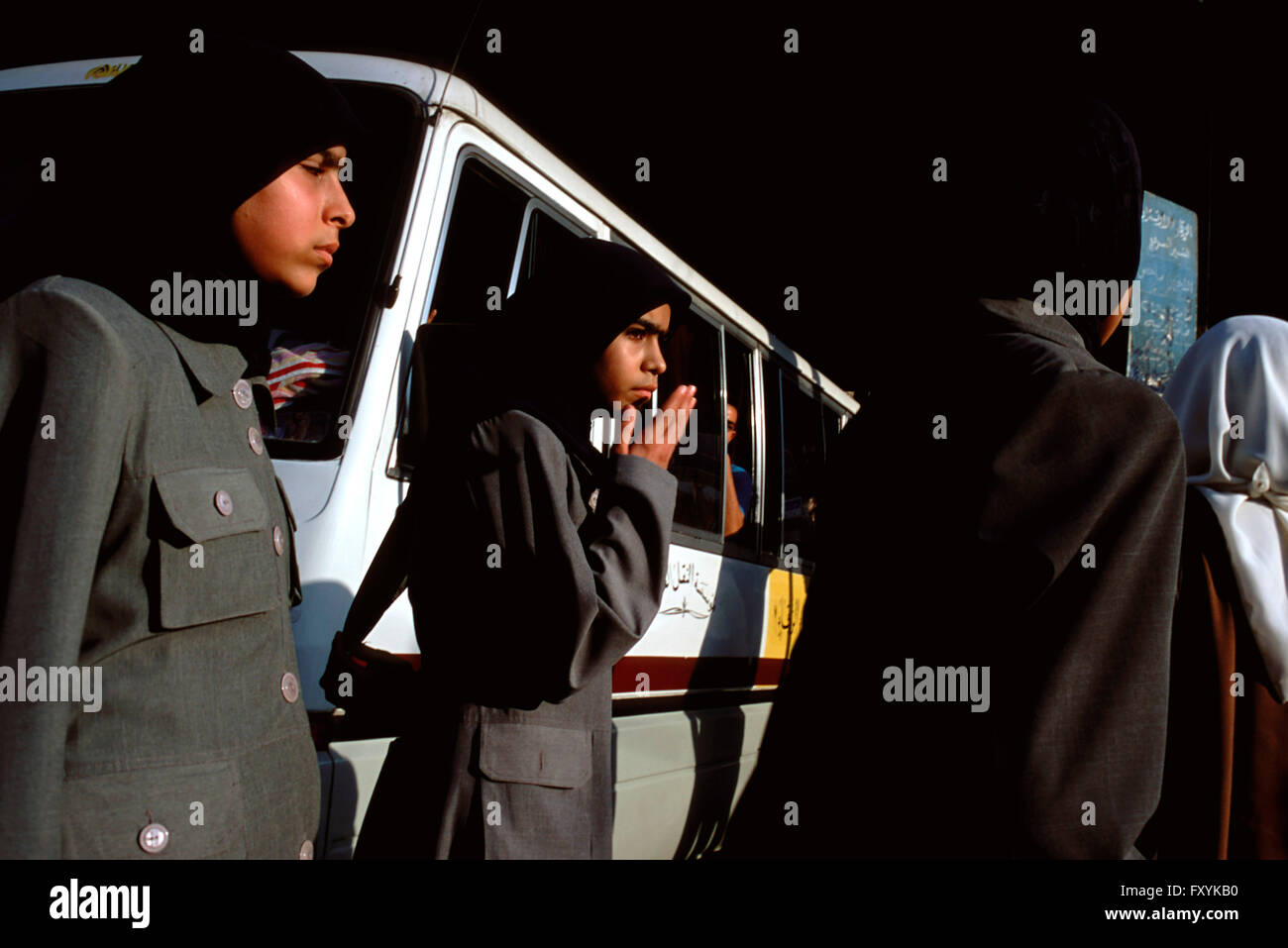 Middleeast school bus hi-res stock photography and images - Alamy