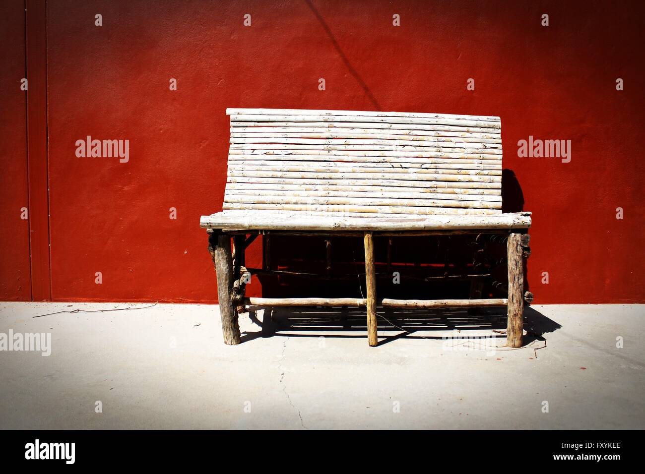 chair with wall Stock Photo - Alamy
