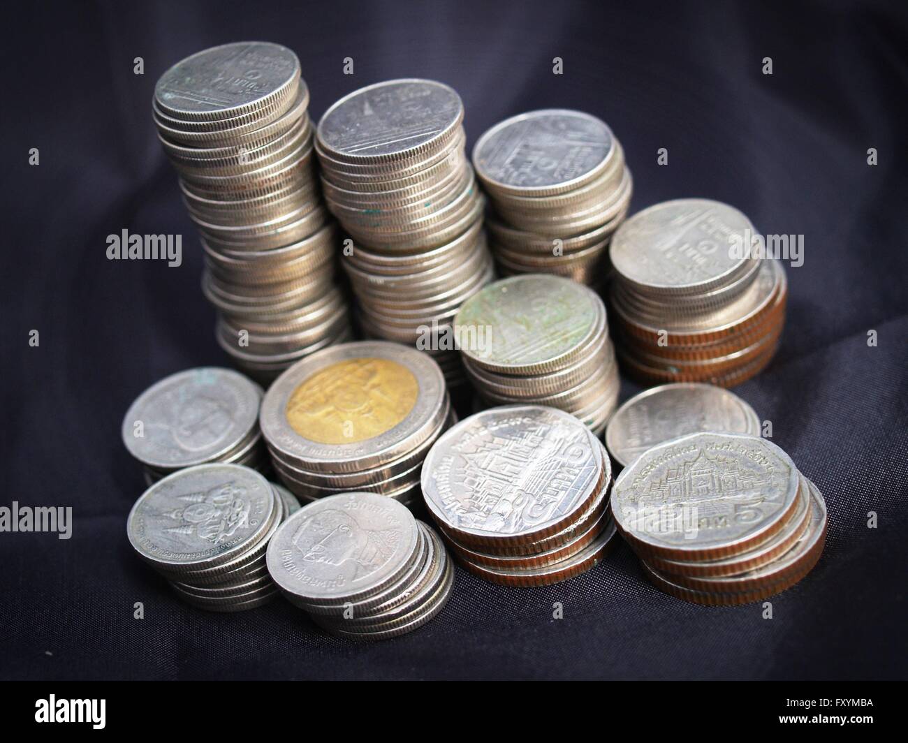 Thai Coin , Thai baht Stock Photo - Alamy