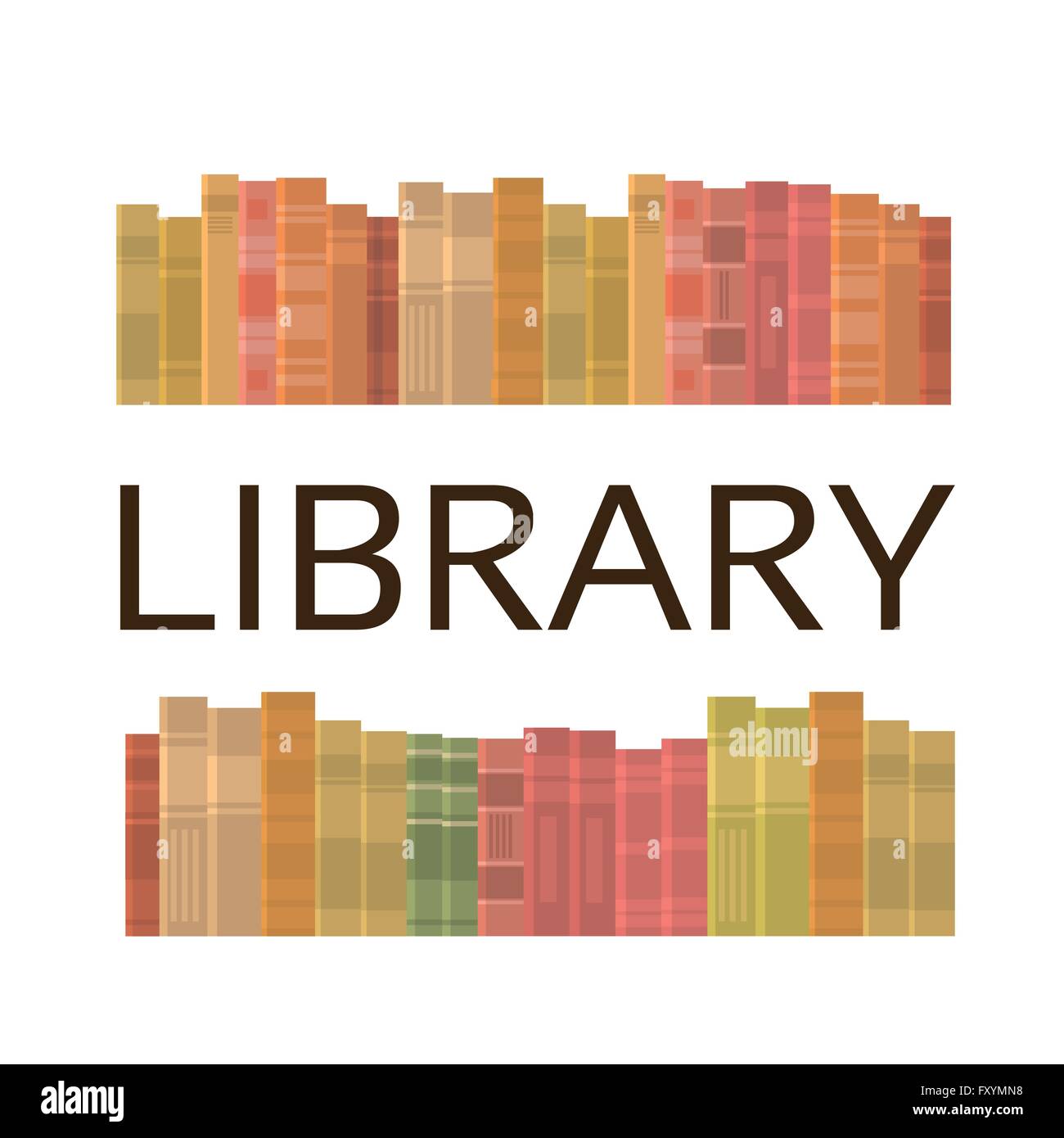 Books Stack Library Reading Bookshelf Stock Vector Image & Art - Alamy