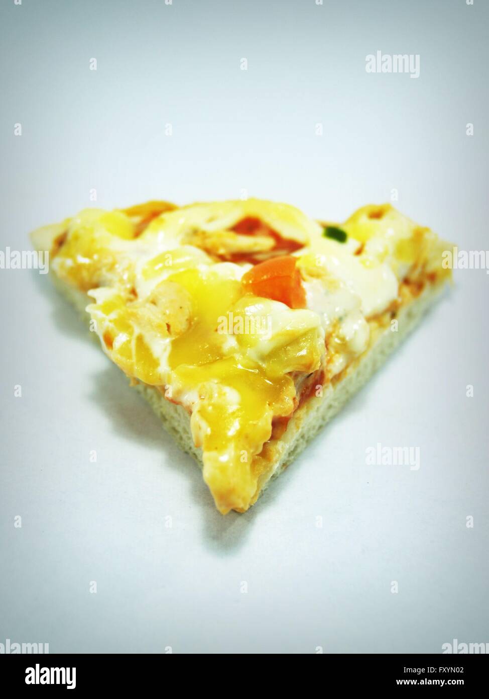 Cut off slice pizza Stock Photo - Alamy
