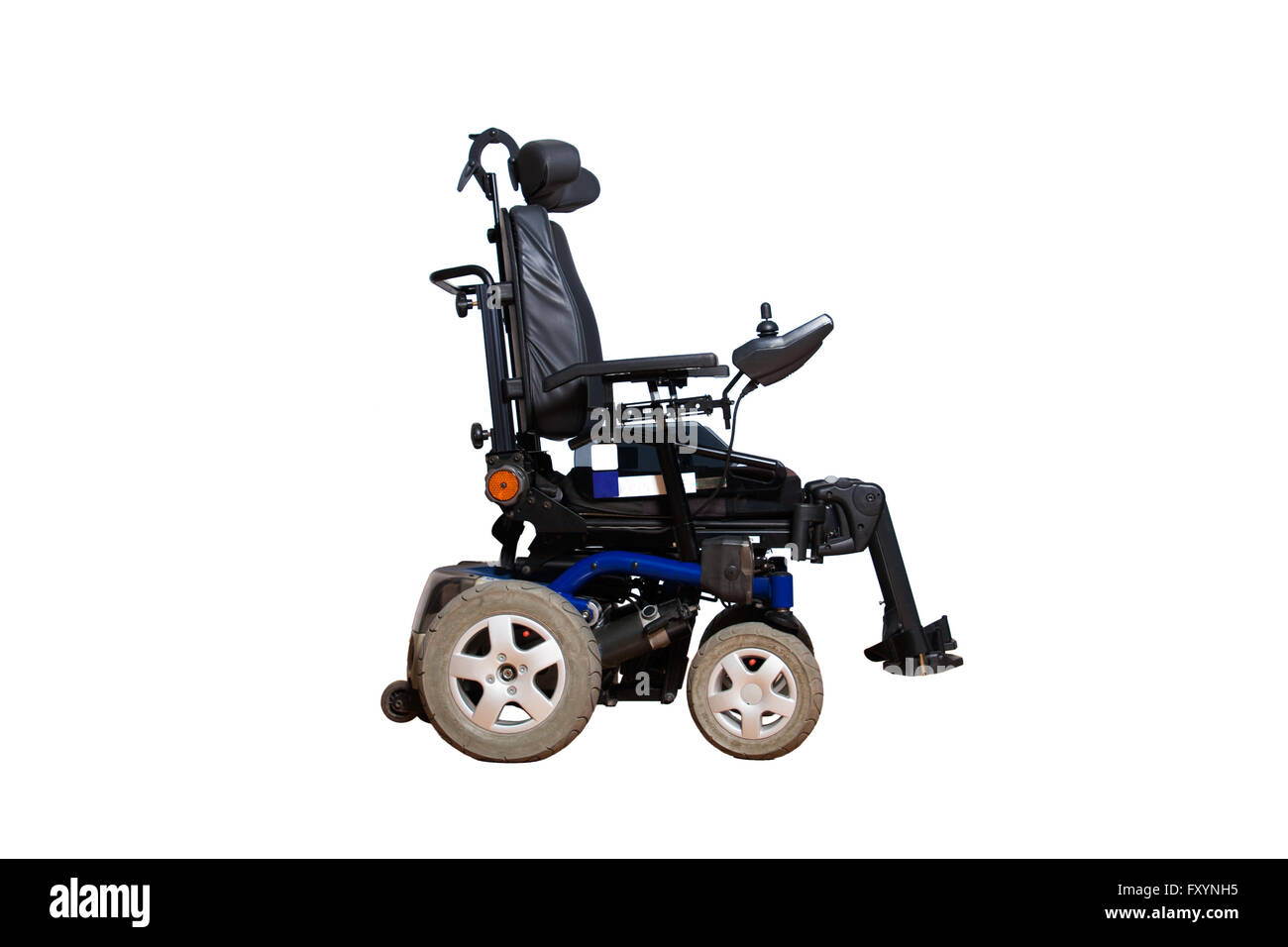 Motorized Wheelchair Side View