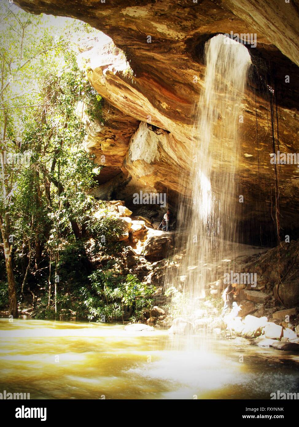 Sang Chan Waterfall , Ubon Ratchathani, Thailand Stock Photo - Alamy
