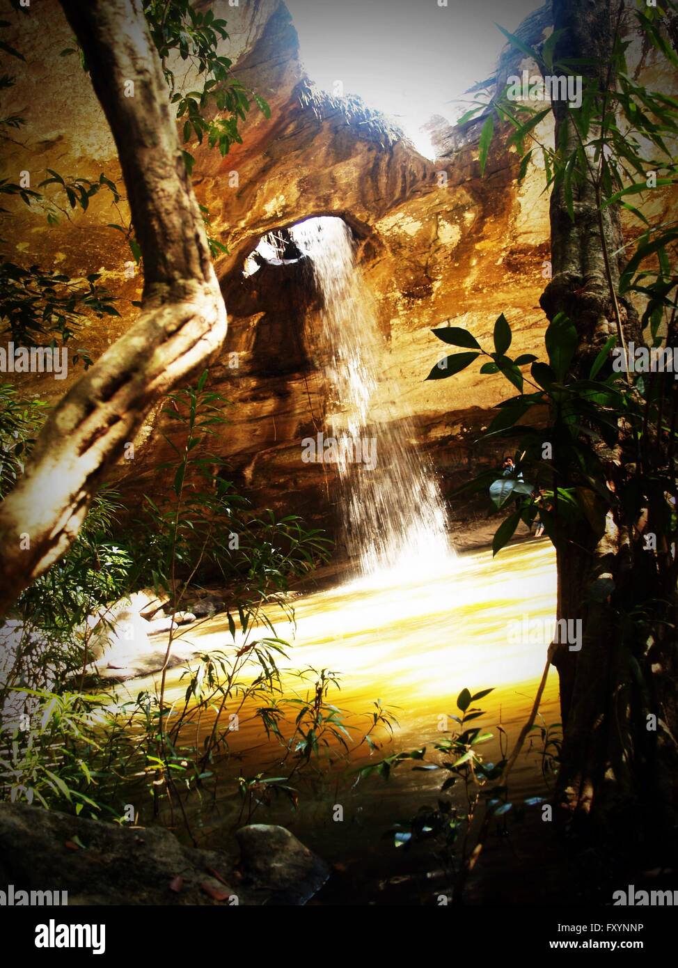 Sang Chan Waterfall , Ubon Ratchathani, Thailand Stock Photo - Alamy