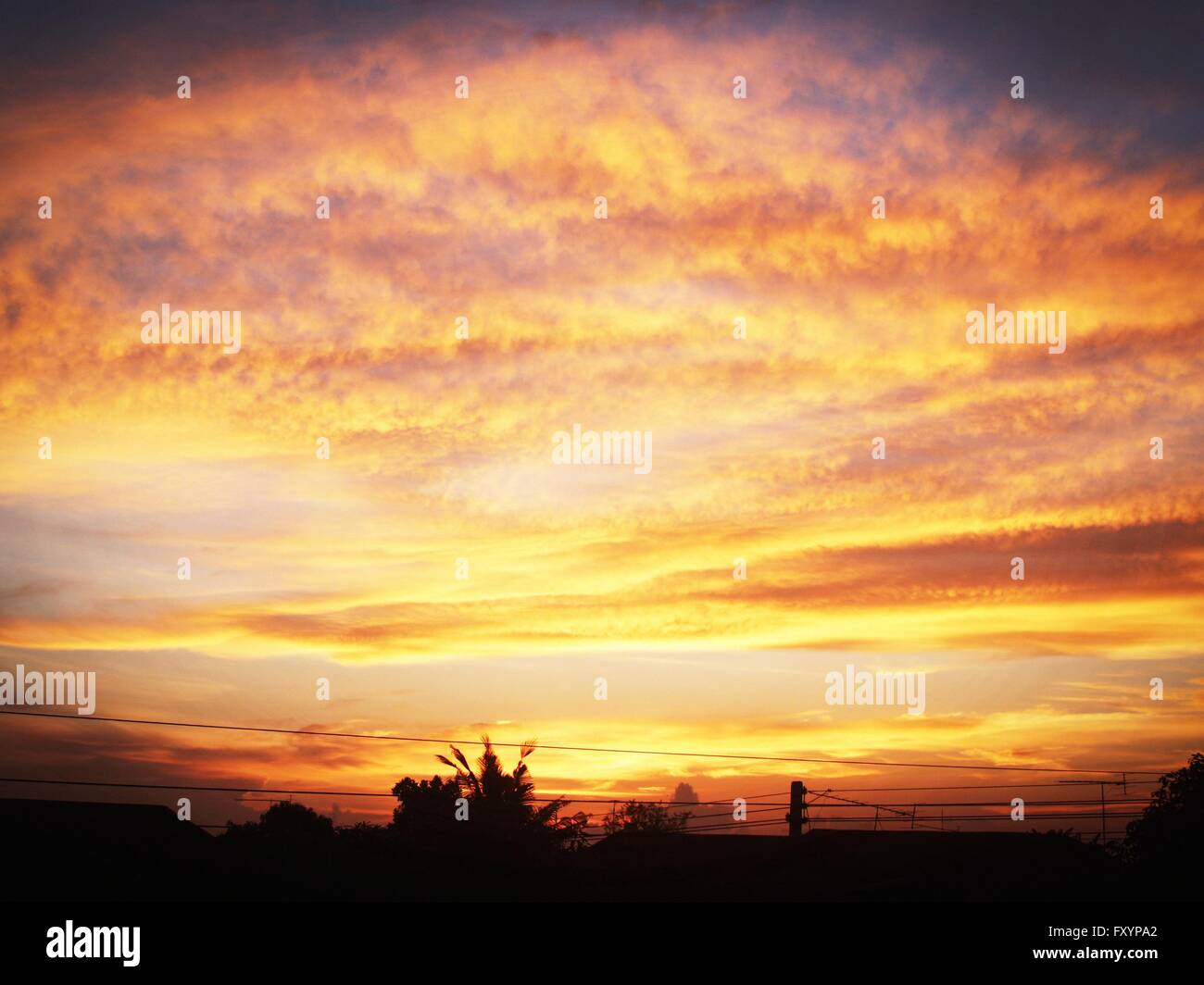 Beautiful sky sunset sky Stock Photo - Alamy