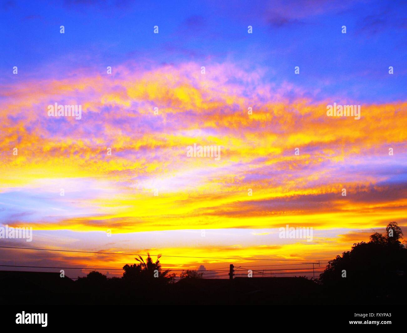 Beautiful sky sunset sky Stock Photo - Alamy